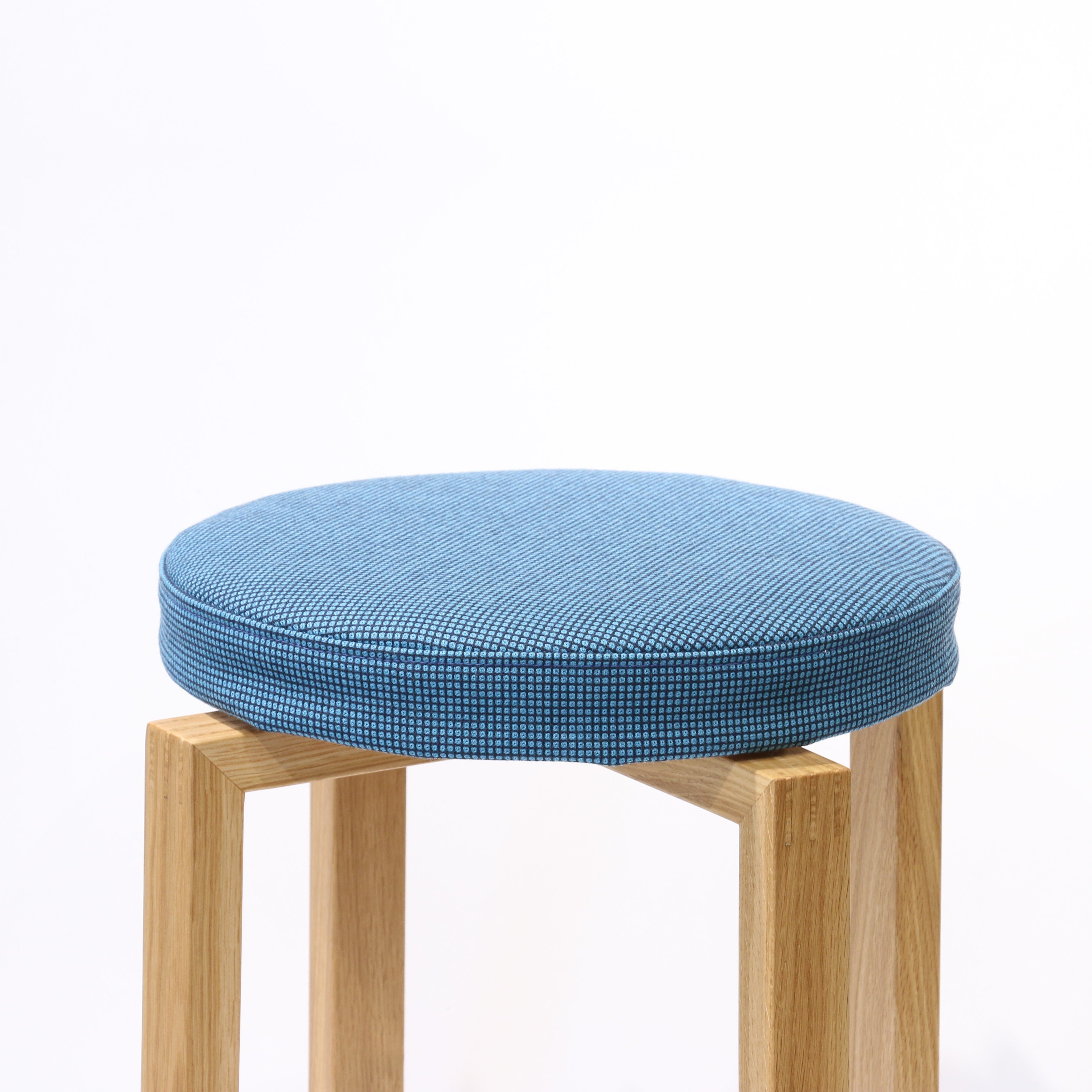 Removable seat pad for stool - Muse fabric – Deka Studio